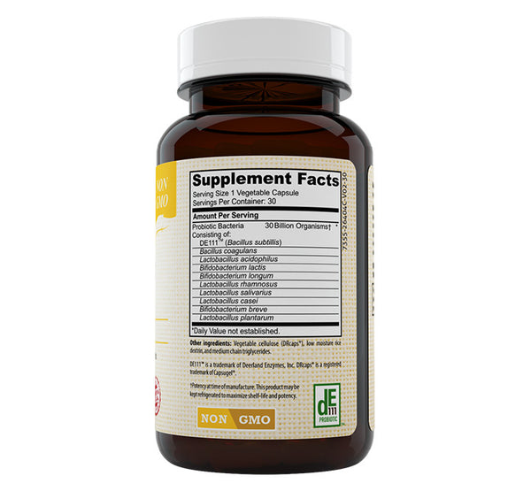 Nature's Potent - Probiotic Supplement 30 Billion CFU, Non-GMO